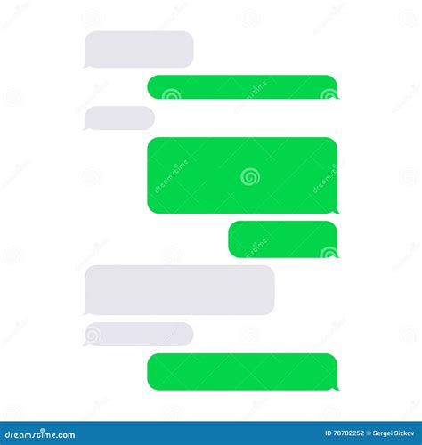 Короткие установленные пузыри пробела обслуживания через сообщения Sms