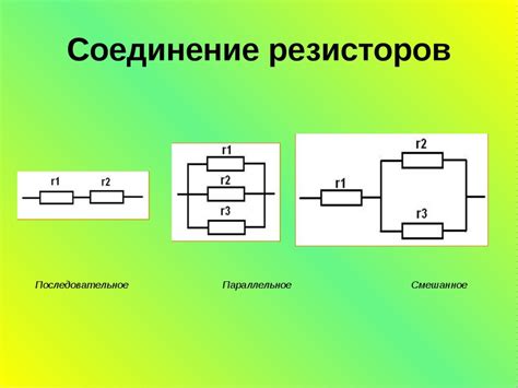 Определение токов при смешанном соединении сопротивлений
