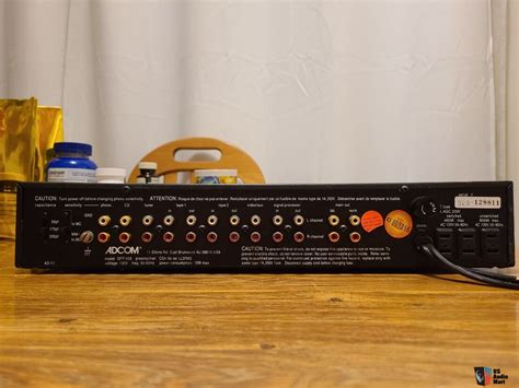 Adcom Gfp 555 Preamplifier Photo 5003142 Us Audio Mart