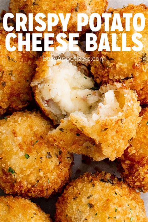 Fried Cheese Stuffed Potato Balls At Zelma Radford Blog