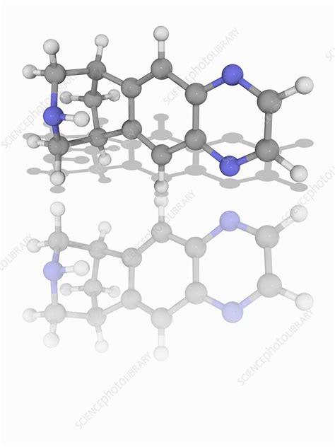 Varenicline Drug Molecule Stock Image F0170107 Science Photo Library