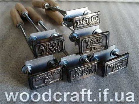 Штамп для випалювання по дереву від 550 грн