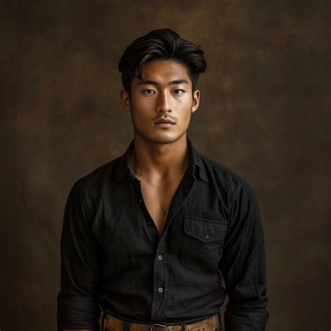 Du Jin A Renaissance Portrait Of Phuoc Quan Indonesian Male Model Ifoto