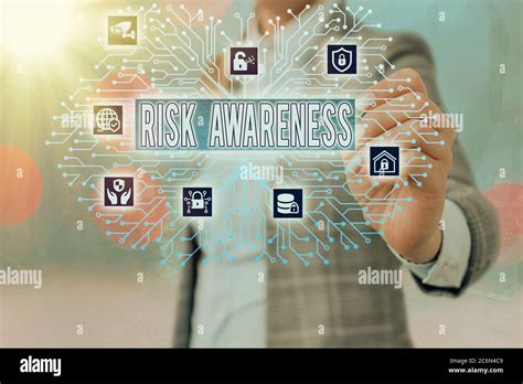 Word Writing Text Risk Awareness Business Photo Showcasing Recognizing Factors That May Cause A