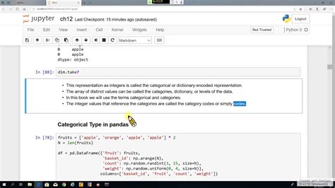 Python For Data Analysis 42 Advanced Pandas 1 熊貓進階 1 Recorded On