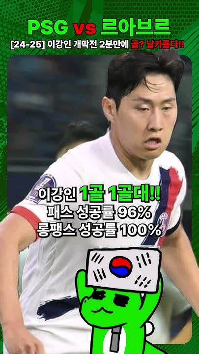Psg 이강인 활약 패스 개인기 날카롭다 Youtube