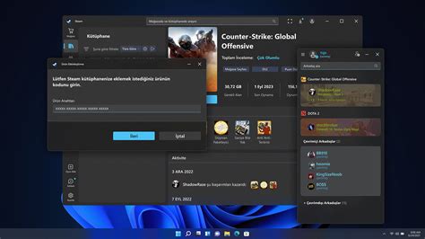 Steam Ui Redesign With Fluent Design Elements Behance Behance