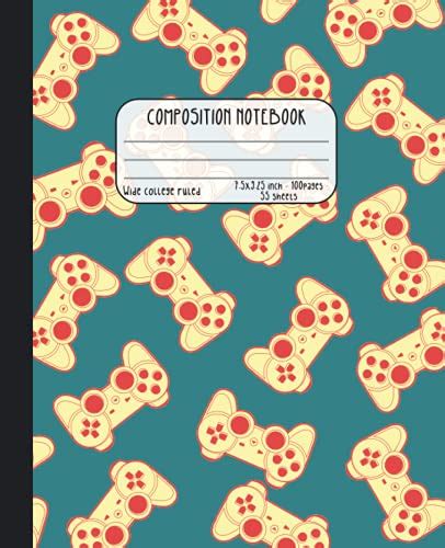 Composition Notebook Wide College Ruled Paper Compostion Notebook