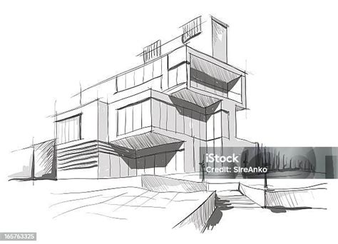 Architectural Design向量圖形及更多建築物外觀圖片 建築物外觀 建築風格 畫畫 動態活動 Istock