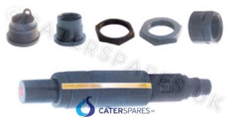 UNIVERSAL PUSH BUTTON PIEZO SPARK IGNITOR FITS Mm Or Mm PIN CONNECTION CaterSparesUK