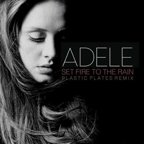 Solo Partes De Mí Adele Set Fire To The Rain Plastic Plates Remix