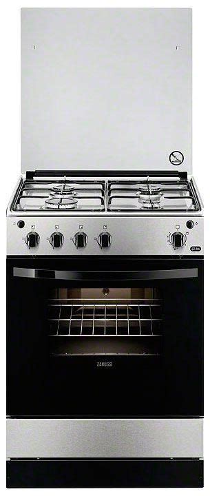 Газовая плита Zanussi ZCG961021X духовка, нержавеющая сталь - купить в ...