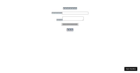 axios 1 postメソッド App vue Codesandbox