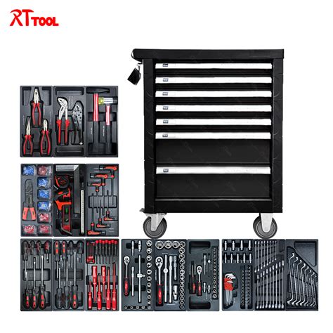 Rt Tool Rt250a Heavy Duty Trolley Cabinet Car Repairing Tools Trolley