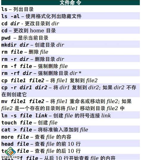 Unixlinux 命令參考unix命令