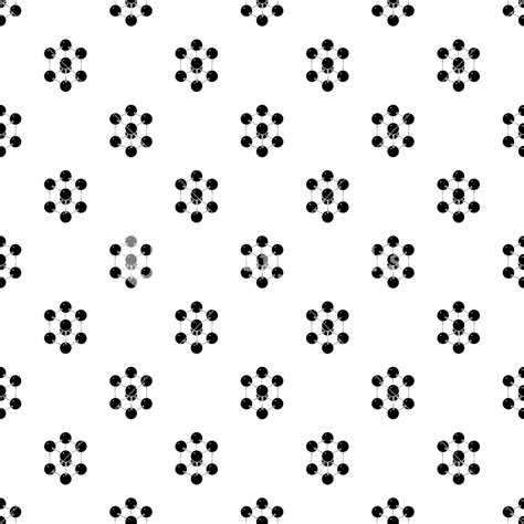 Molecule Pattern Vector At Collection Of Molecule