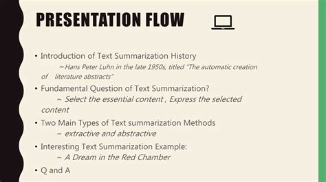 History Of Text Summarization Pptx