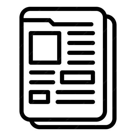 Premium Vector Menu Interface Icon Outline Menu Interface Vector Icon