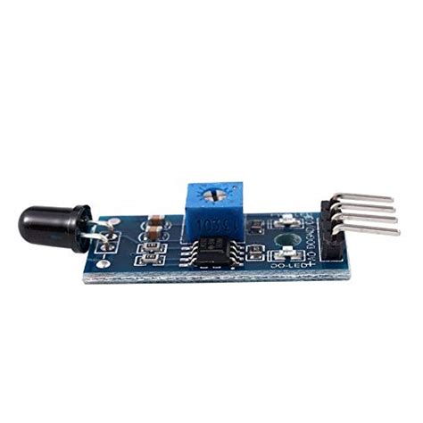 Generic X Pcs Blue Metal Pin Flame Sensor Module Fire Detection Module Infra C T Amazon