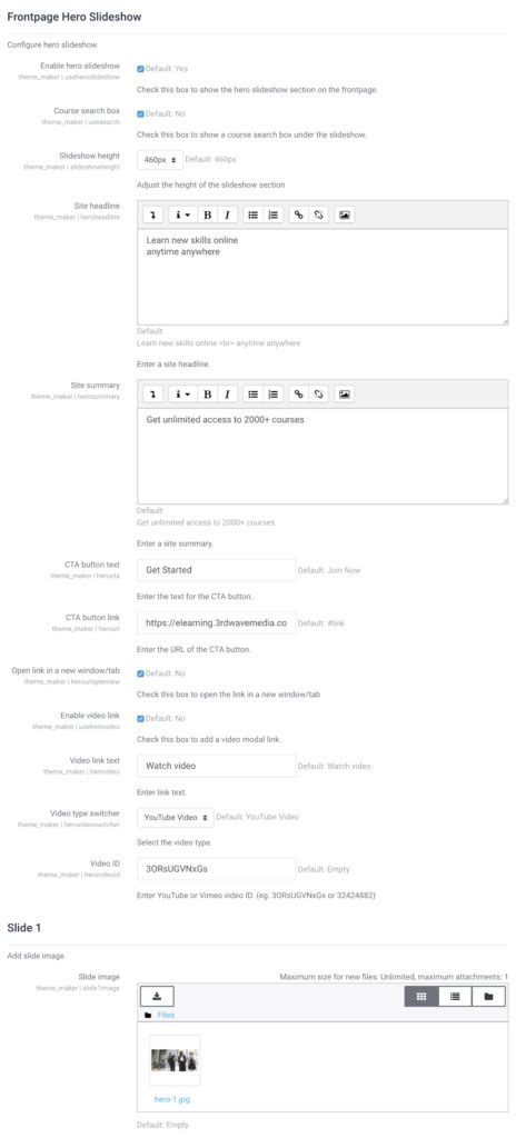 Maker A Boost Based Moodle Theme
