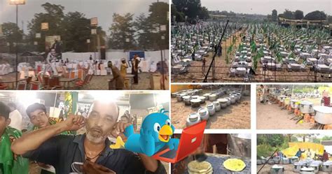 ولیمہ تھا جلسہ؟ ن لیگ کے ولیمہ نما جلسے پر دلچسپ تبصرے