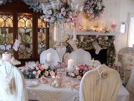 Noël romantique Acte II Shabby Romantic Noël tableau Decoration table de noel Noël