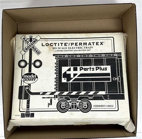 Lot Loctite Permatex Ho Scale Electric Train Set