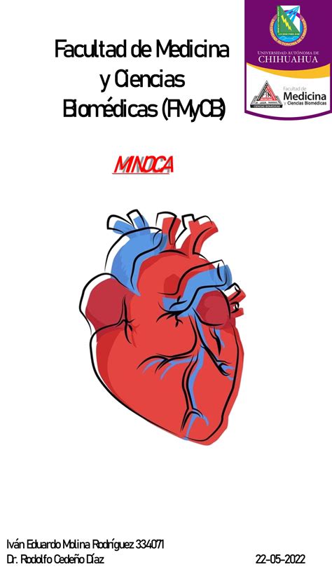 Minoca Cardiología Facultad De Medicina Y Ciencias Biomédicas