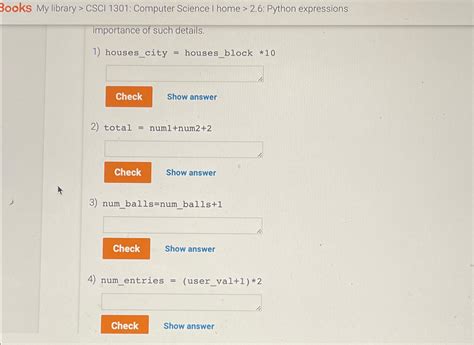 Solved Books My Library ﻿csci 1301 Computer Science I