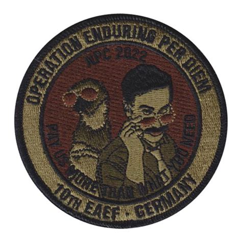 10 Eaef Germany Npc 2022 Ocp Patch 10th Expeditionary Aeromedical Evacuation Flight Patches