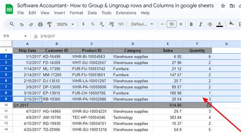Group Ungroup Rows And Columns In Google Sheets Step By Step Guide