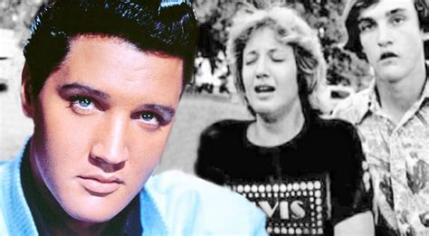 Elvis Presley And His Daughter Lisa Marie Singing Dont Cry Daddy