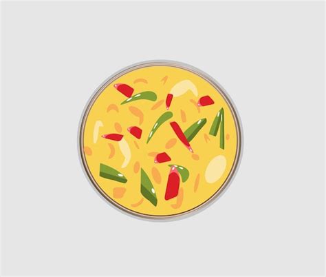 Premium Vector Delicious Vegetable Curry