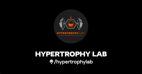 Hypertrophy Lab Instagram Tiktok Linktree