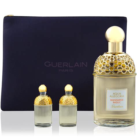 Guerlain Aqua Allegoria Mandarine Basilic Eau de Toilette 125ml + 2x 7 ...