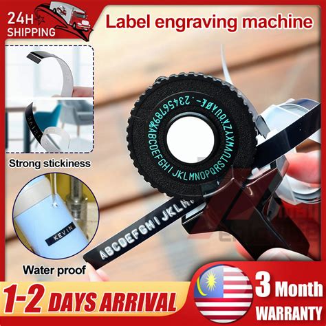 3d Embossing Label Maker Manual Labeling Machine Similar Typewriter With 1pk 3d Label Tape