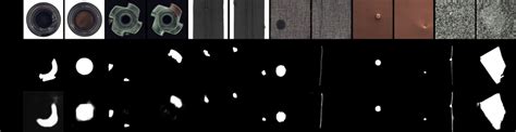 Qualitative Results On The Mvtec Ad Dataset For First Row Input