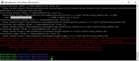 Traceback Issues When Installing Led Visualizer · Issue 211 · Onlaj