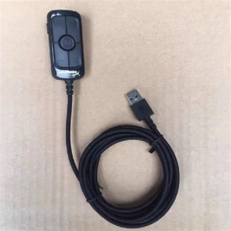 ใหม่ ของแท้ การ์ดเสียง Hyperx Could Ii Alpha S Revolver 7 1 แบบเปลี่ยน สําหรับหูฟังเกมมิ่ง