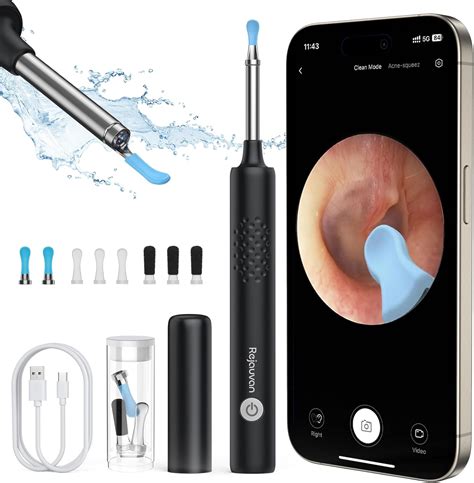 Rejauvan Ear Wax Removal Ear Cleaner With Camera Wireless