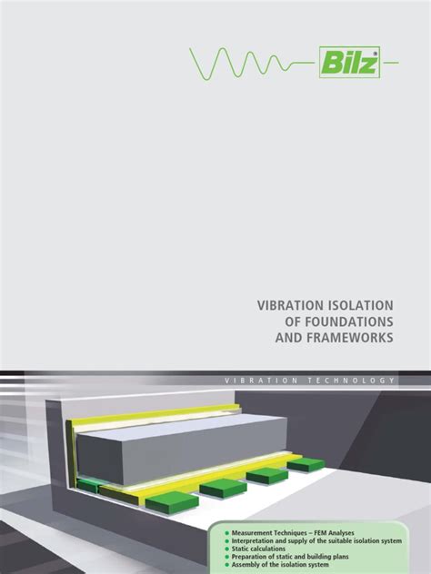 Bilz Vibration Isolation Of Foundations And Frameworks Pdf Machines Insulator Electricity