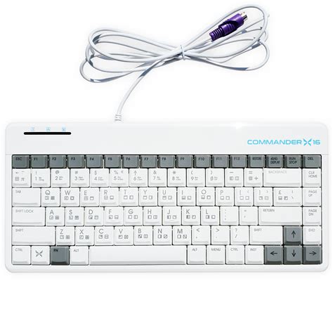 Commander X16 Mini Perixx Keyboard Texelec