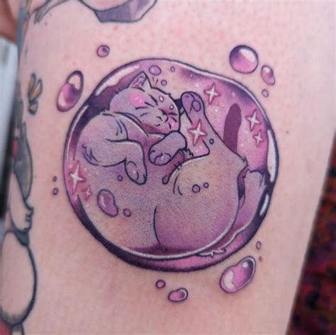 Catnip Jelly Kitty From Cat Returns Simplistic Tattoos Tattoo