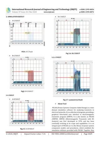 Irjet Transmission Line Fault Classification Using Dwt Pdf