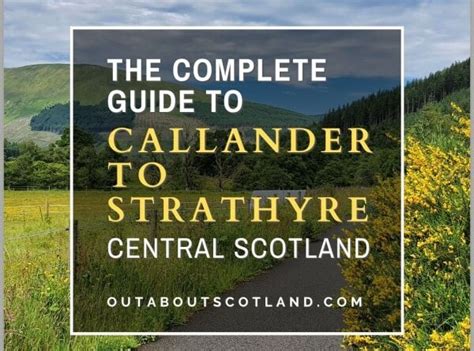 Rob Roy Way Callander Visitor Guide Perth And Kinross