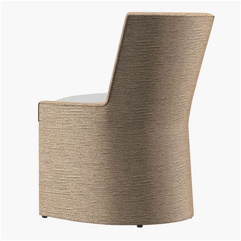 Marisol Seagrass Woven Base Track Side Chair 3d Model 9 Obj 3ds