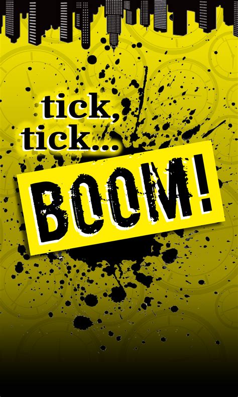 Tick Tick Boom High Tide Theatrical