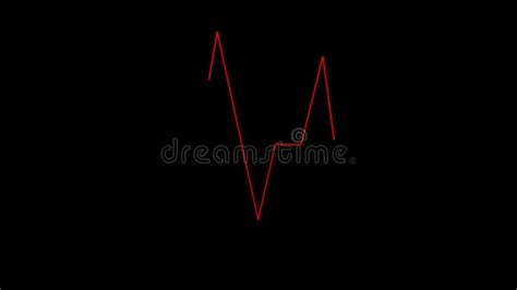 Heartbeat Pulse Rate Animation Green Screen Electrocardiogram Beeping