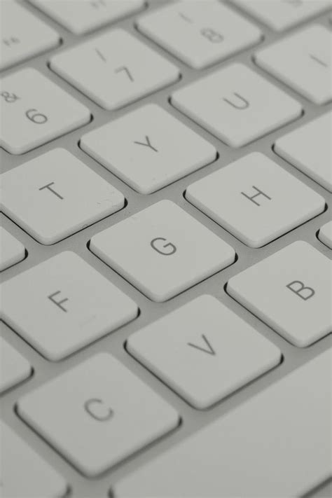 Close Up Computer Keyboard Keys Photo