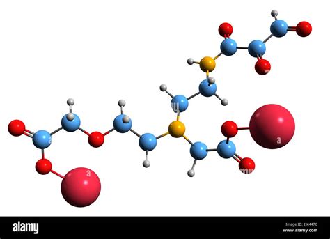 3d Image Of Disodium Cocoamphoacetate Skeletal Formula Molecular Chemical Structure Of
